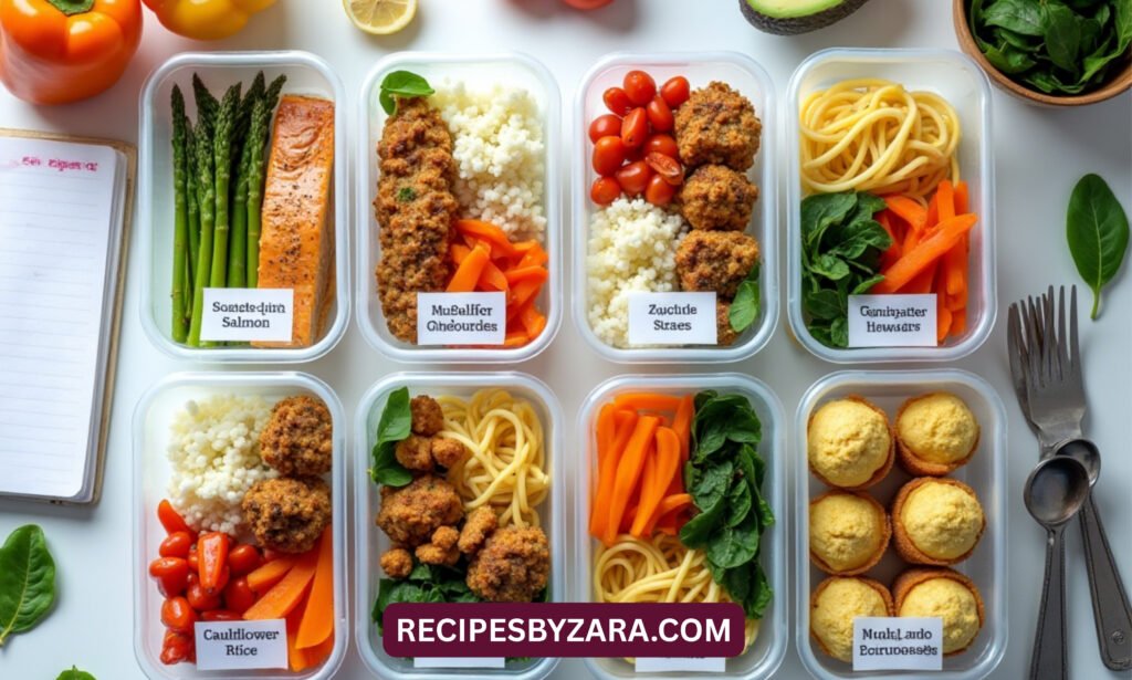Low Carb Meal Prep for Weight Loss: Complete Weekly Plan – RecipesByZara