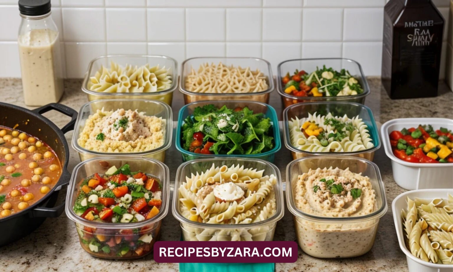Top 5 Meal Prep Lunches for Work No Reheat Needed – RecipesByZara