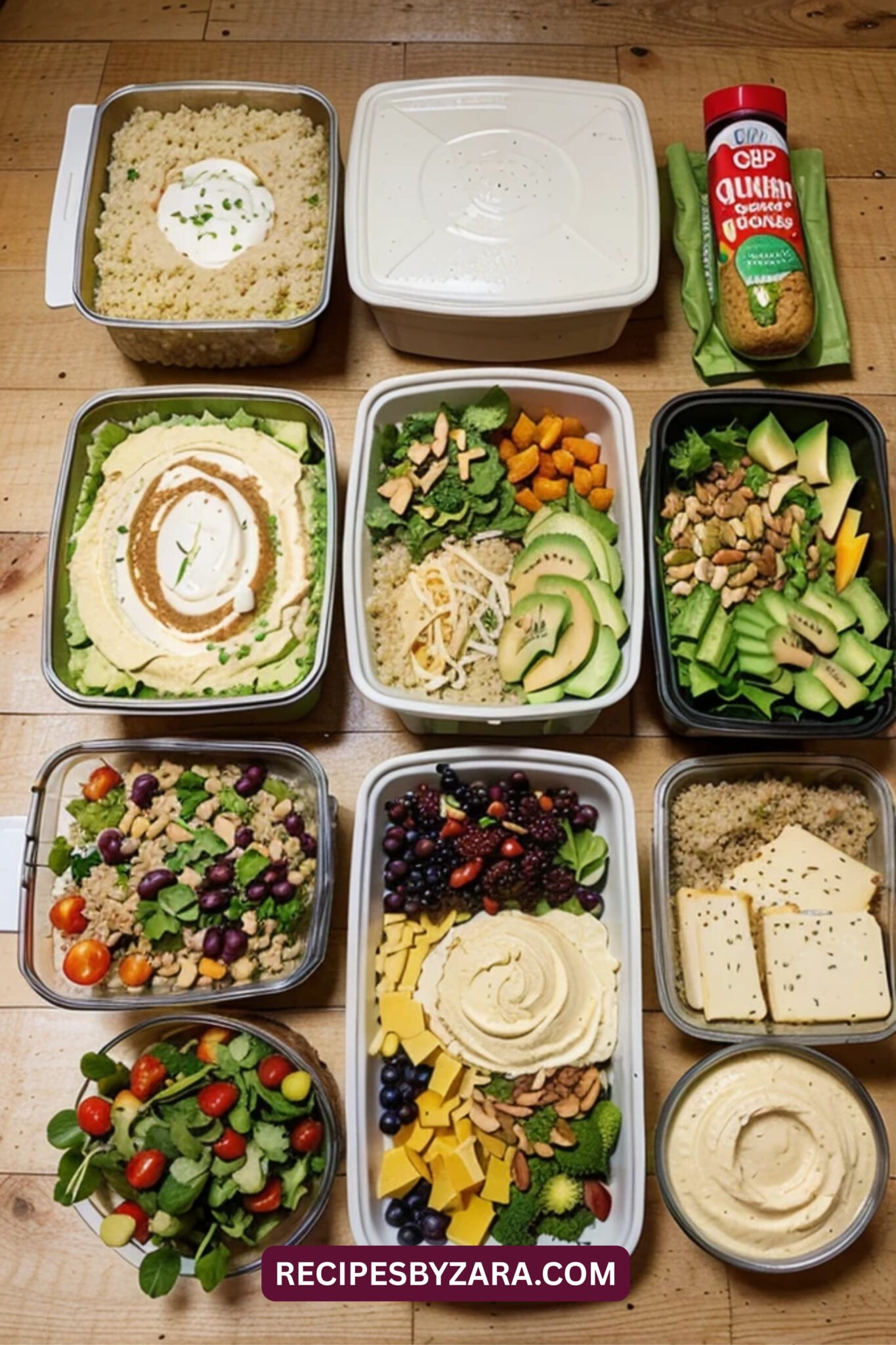No Cook Meal Prep Easy Healthy Meals Without Turning on the Stove ...